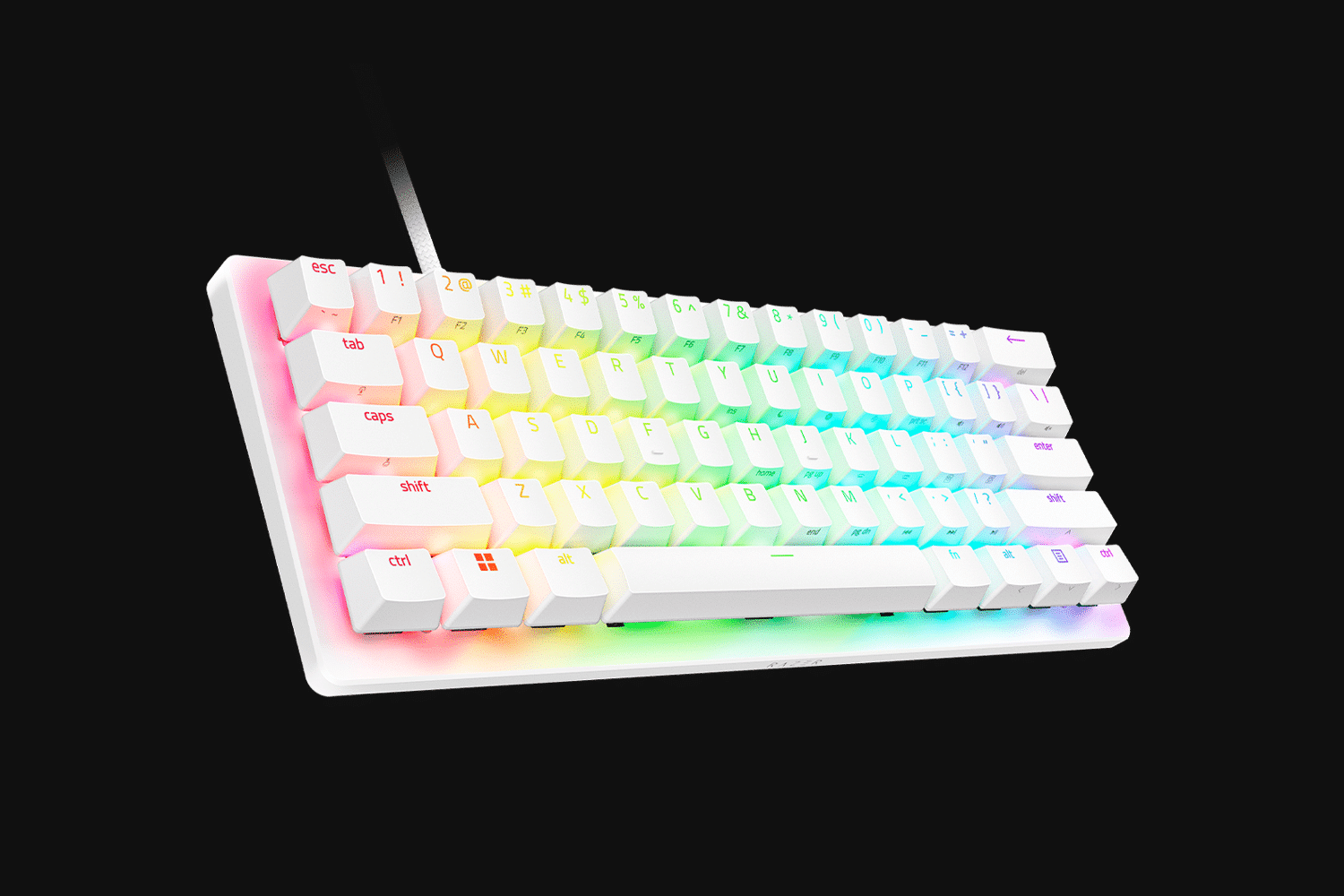 RAZER HUNTSMAN V3 PRO MINI White