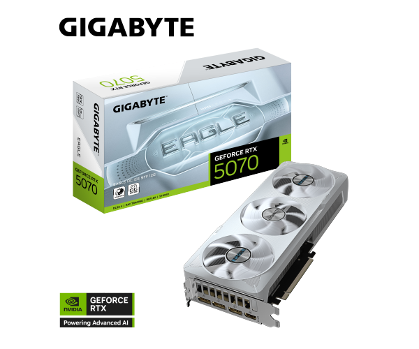GeForce RTX 5070 EAGLE OC ICE SFF 12G | PC Online